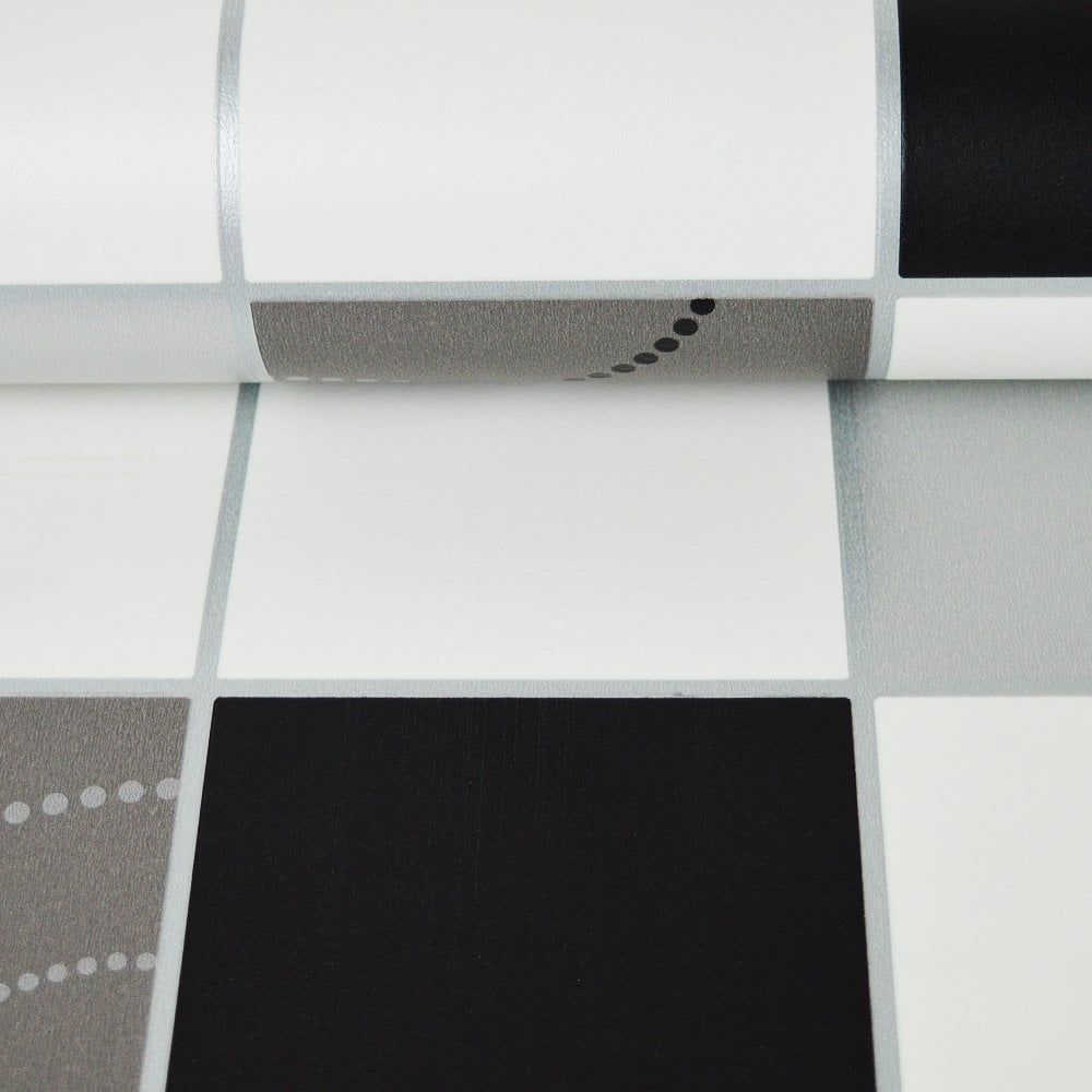Dotty Tile Kitchen Bathroom Wallpaper | Wallpaper Shop