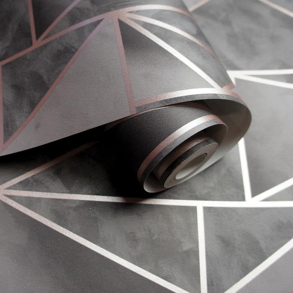 Charon Geometric Wallpaper | Wallpaper Shop