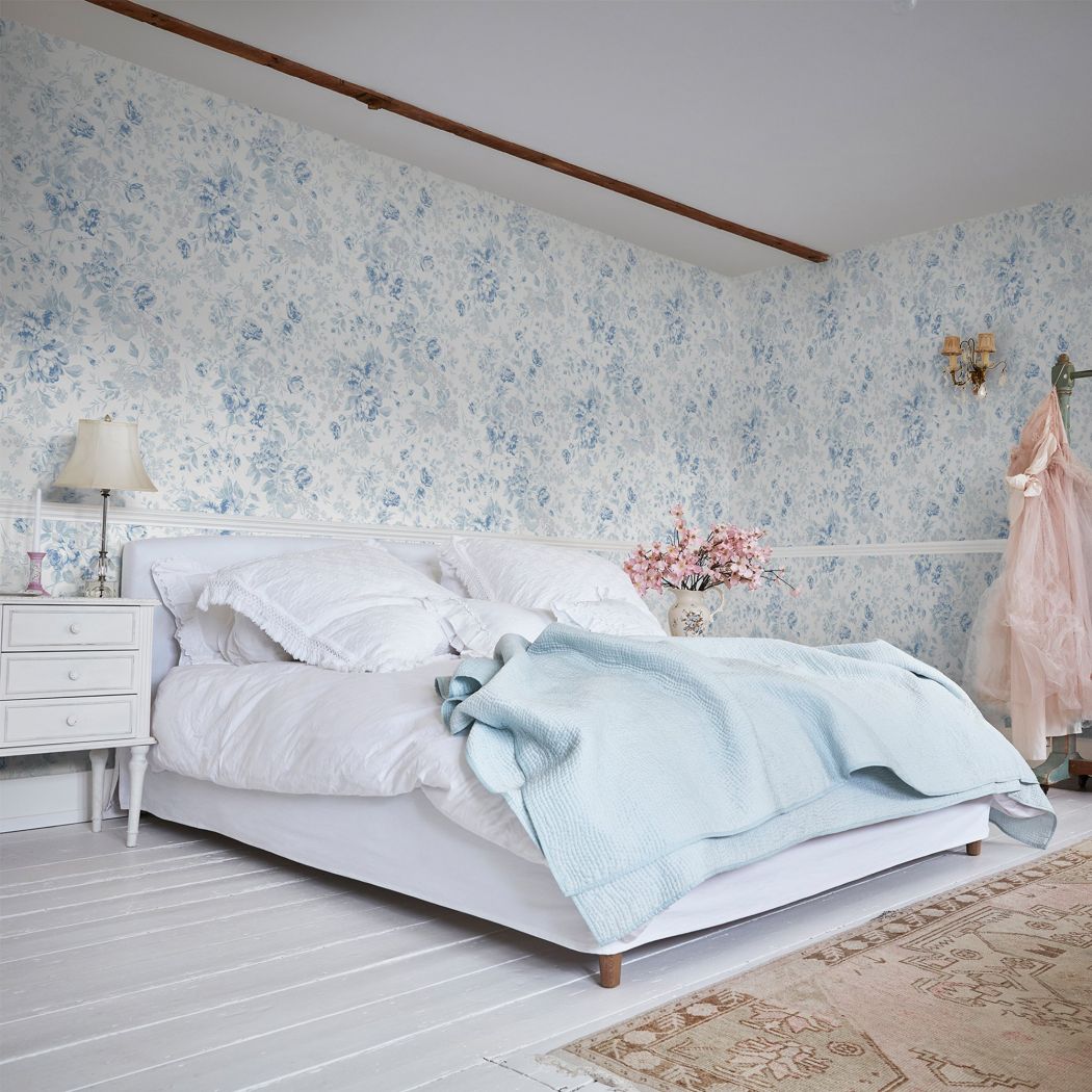 Shabby Chic By Rachel Ashwell Romantic Rose Wallpaper | Wallpaper Shop