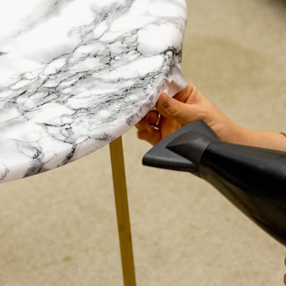 D-C-Fix Sticky Back Plastic Vinyl Marble Effect Grey | Wallpaper Shop