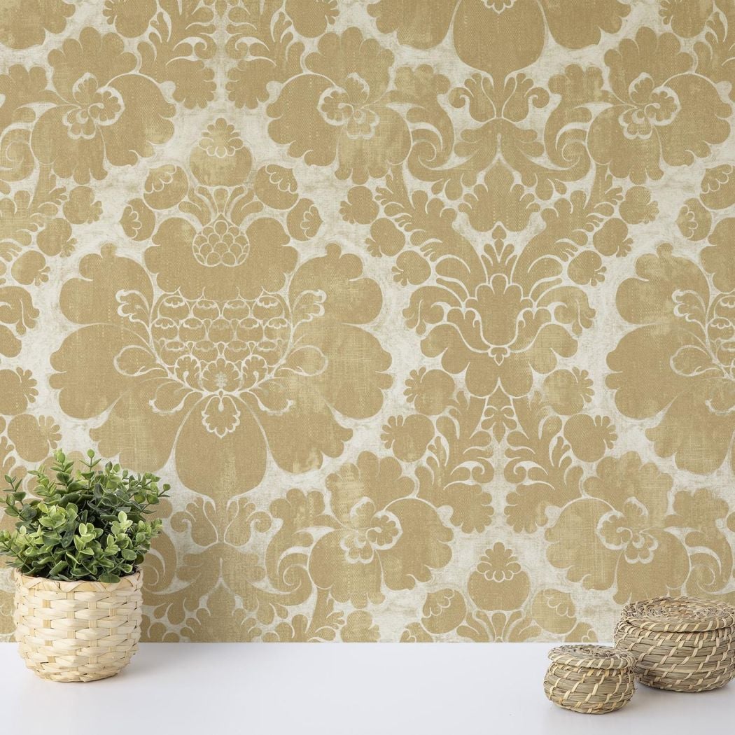 Wallquest Caspia Traditional Damask Wallpaper | Wallpaper Shop