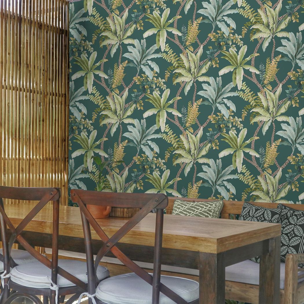 Holden Decor Trailing Palm Wallpaper | Wallpaper Shop