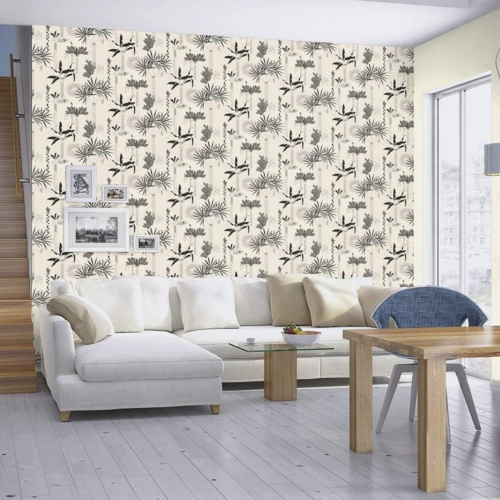 Club Botanique Palm Trees Wallpaper | Rasch | Wallpaper Shop