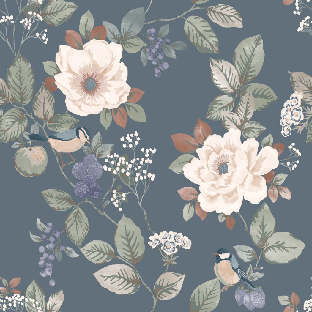 Belgravia Decor Bramble Floral Wallpaper | Wallpaper Shop