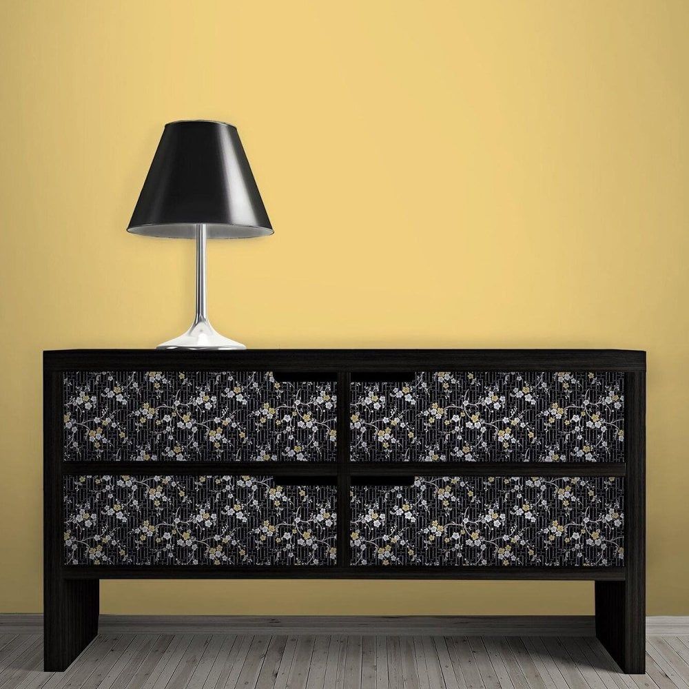 White Wood Effect Sticky Back Vinyl