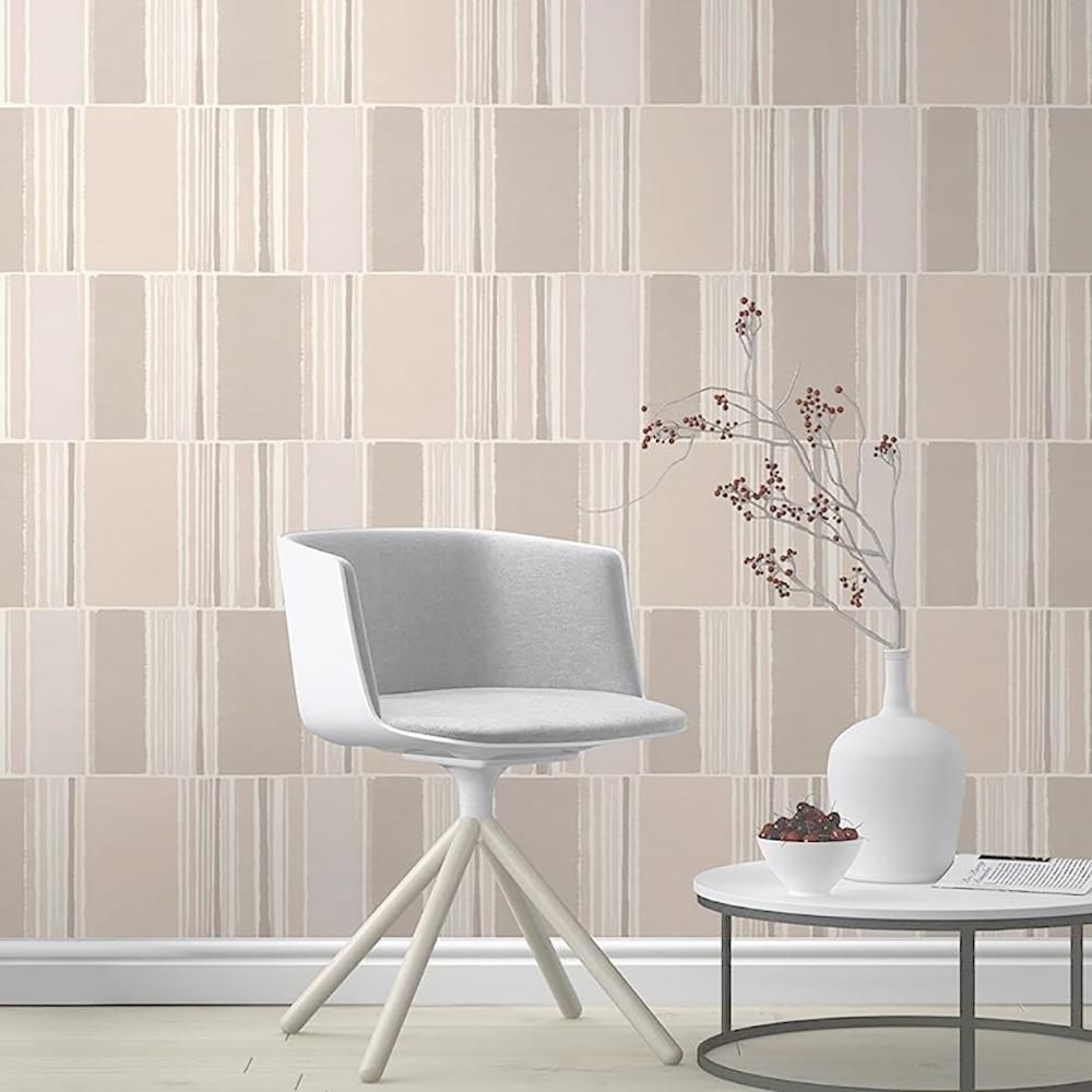 Rasch Contemporary Colour Blocks Wallpaper | Wallpaper Shop