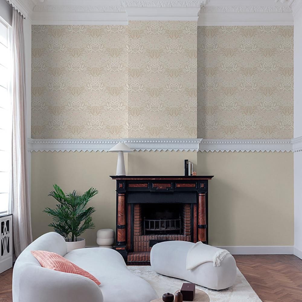 Grandeco Icon Arts And Crafts Floral Wallpaper | Wallpaper Shop