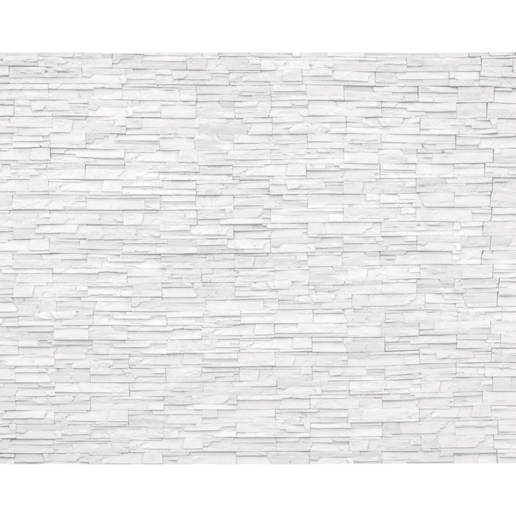 Origin Murals WHITE SLATE FULL WALL MURAL | Wallpaper Shop