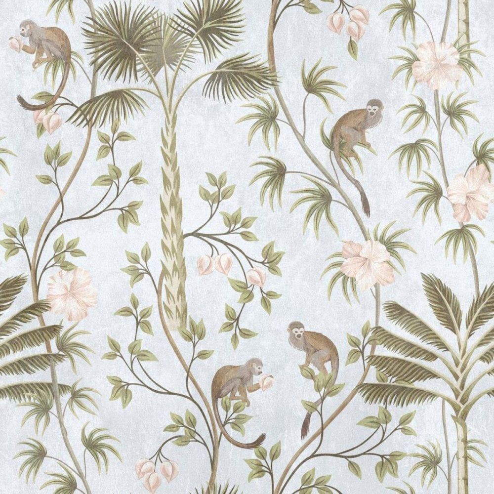 Metropolitan Stories Jungle Monkey Wall Mural | Wallpaper Shop