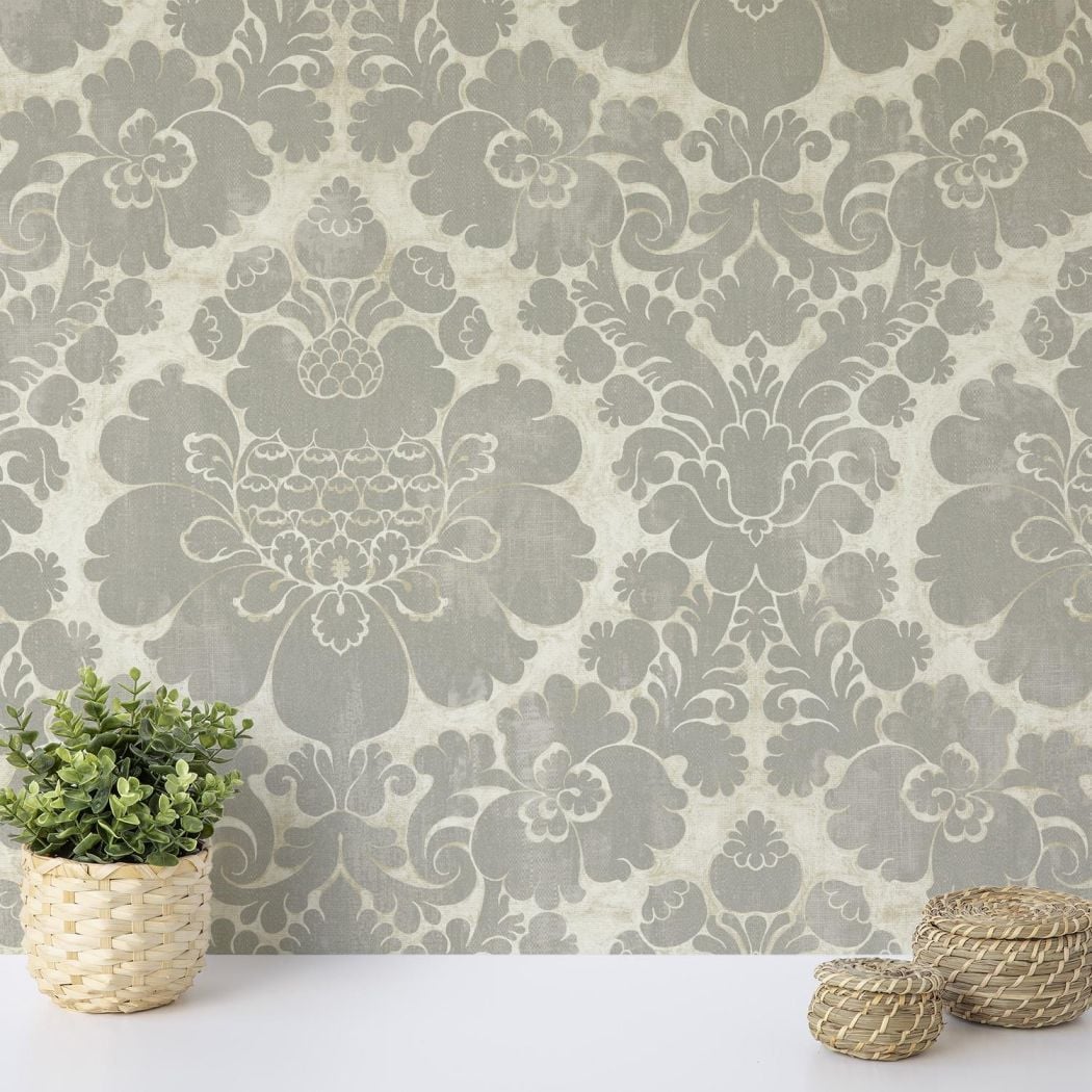 Wallquest Caspia Traditional Damask Wallpaper | Wallpaper Shop