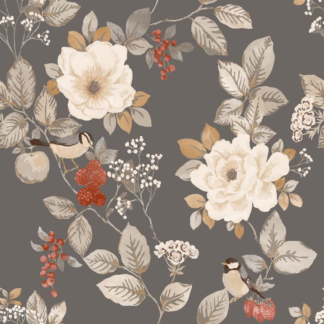 Belgravia Decor Bramble Floral Wallpaper | Wallpaper Shop