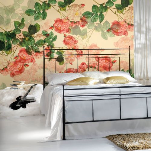 Origin Murals CLASSIC ROSE DESIGN | Wallpaper Shop