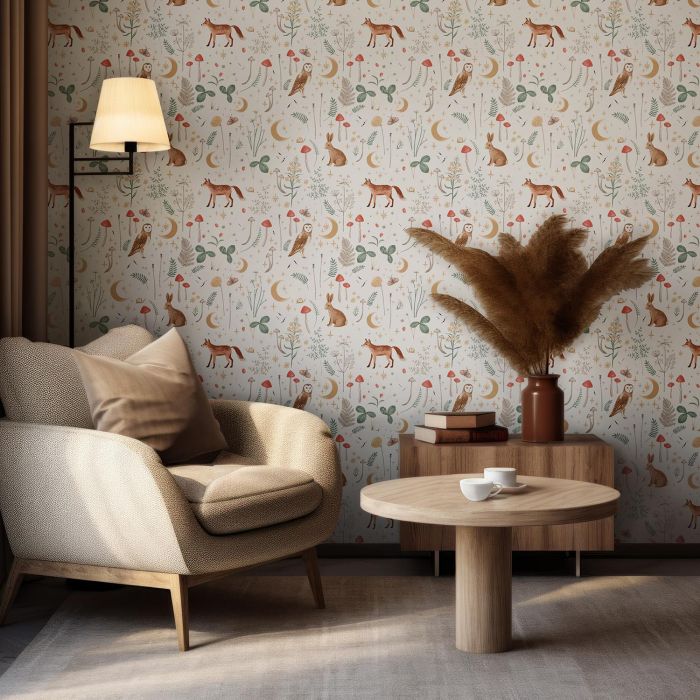 Catherine Lansfield Enchanted Twilight Wallpaper | Wallpaper Shop