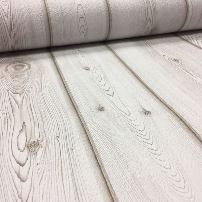 Pine Wood Effects Realistic Plank Board Wallpaper |Wallpapershop.co.uk