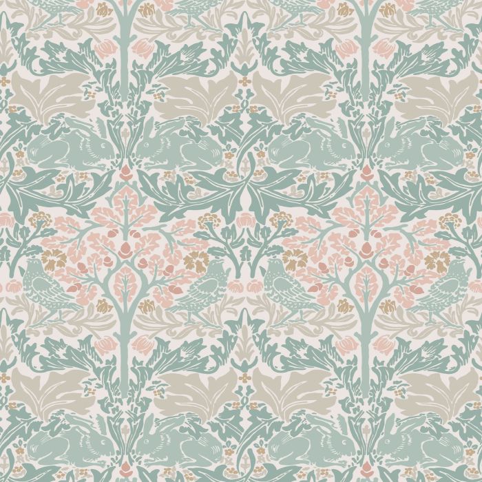 William Morris At Home Brother Rabbit Wallpaper | Wallpaper Shop