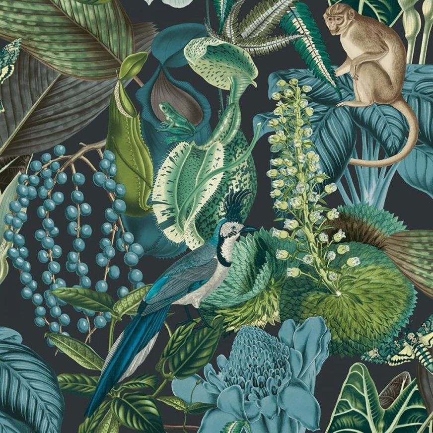 Tropical Jungle Wallpaper | Exotic Plants Wallpaper | Wallpaper Shop
