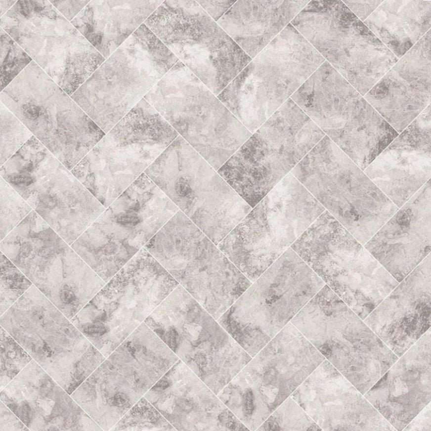 Taupe Bathroom Contour Wallpaper | Wallpaper Shop